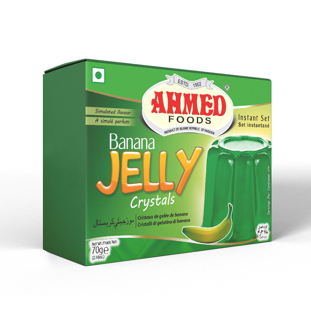 Banana Crystal Jelly – Ahmed Foods