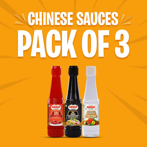 Ahmed Chinese Sauce Pack 3 – Chilli, Soy & Vinegar | 10% OFF + Free ...