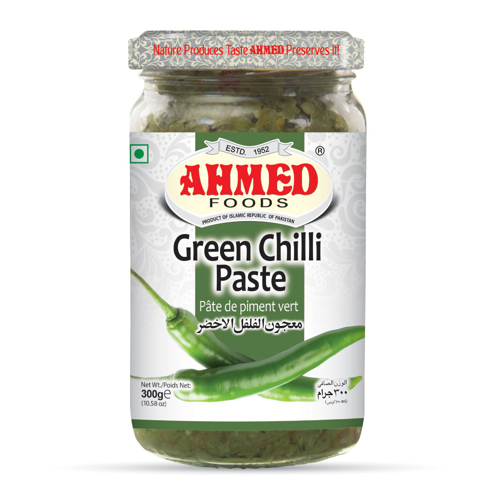 Green Chilli Paste – Ahmed Foods